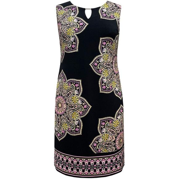 JM Collection | Dresses | Jm Collection Womens June Black Embellished ...